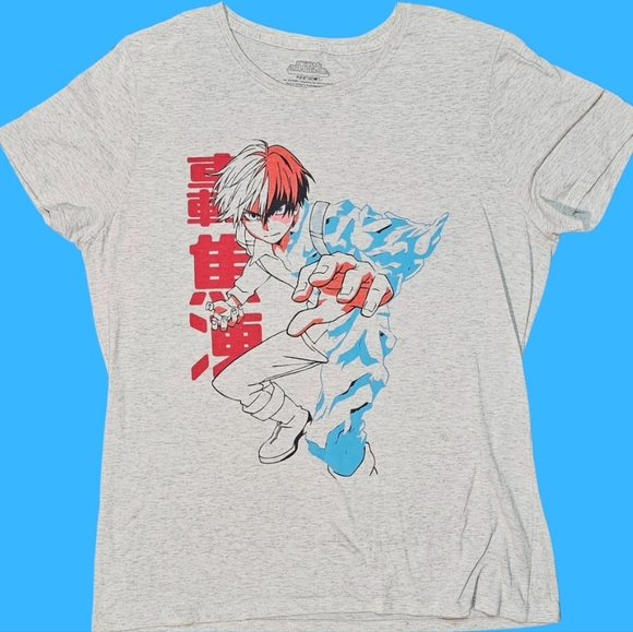 Funimation | Tops | Funmation My Hero Academia Shoto Todoroki Ice Anime ...
